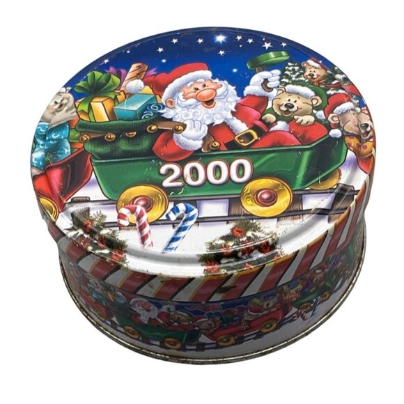 Santa's happy express | Holiday | Christmas Santas Happy Express Tin ...